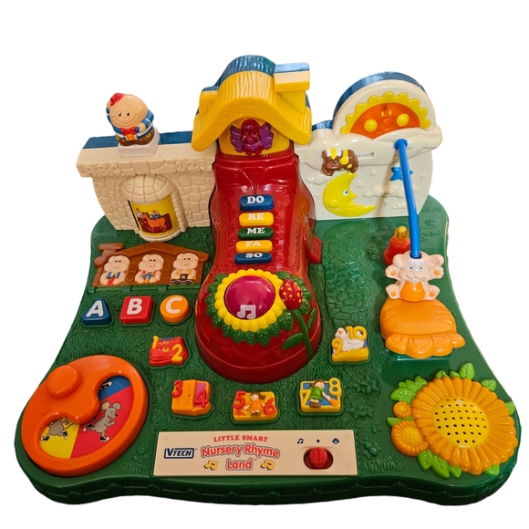 vtech | Toys | Vintage Vtech Little Smart Nursery Rhyme Land Musical ...